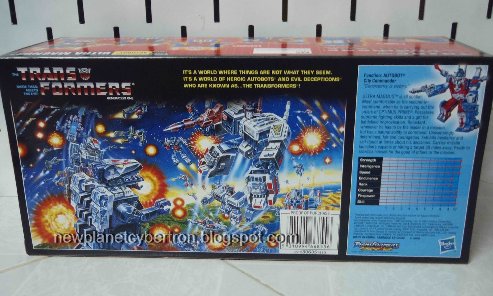 New Planet Cybertron: Transformers Review: Ultra Magnus (G1)