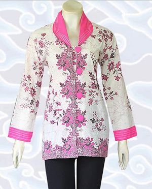15 Model Baju Batik Formal Wanita Modern Terbaru 2019 | Model Baju ...