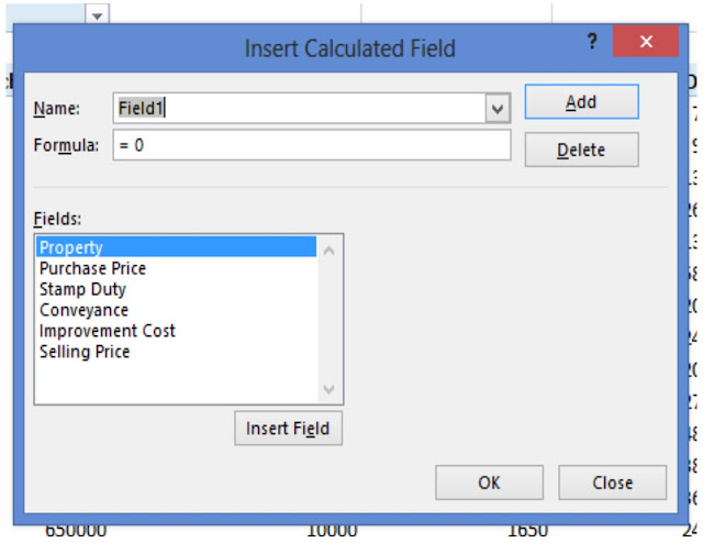 Pivot Table: Pivot Table Basics - Calculated Fields