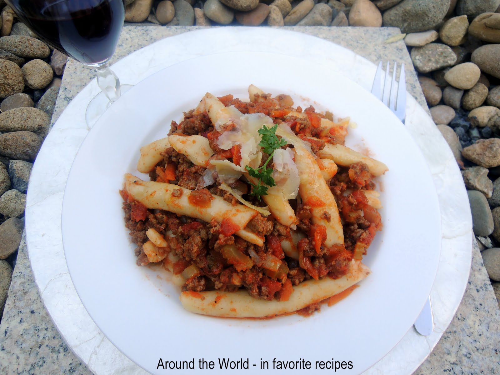 Around the World - in favorite recipes: Meats and Mains