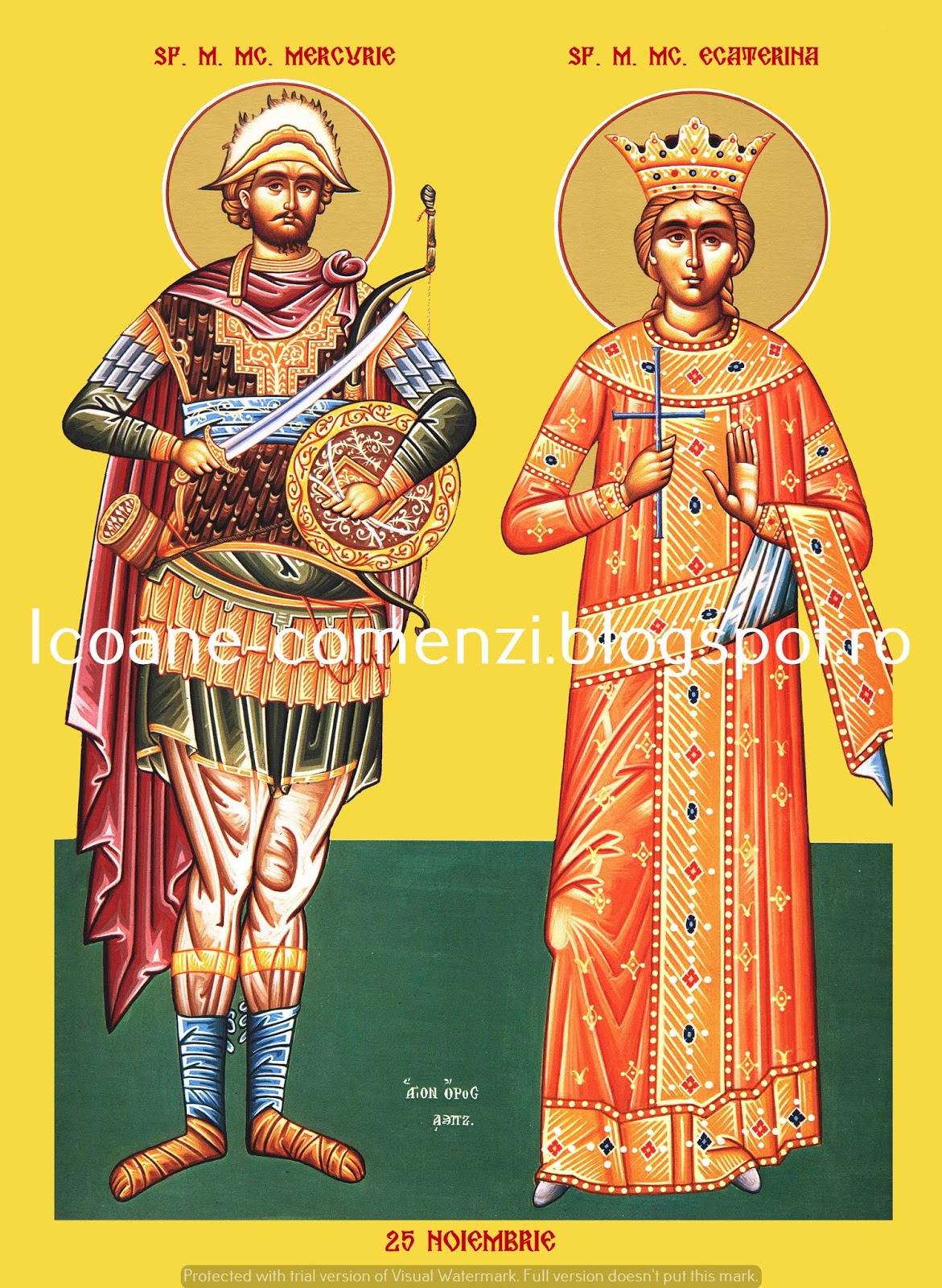 Set Icoane cu sfinti - cruce neagra 32 de icoane ~ Icoane Comenzi - cea ...