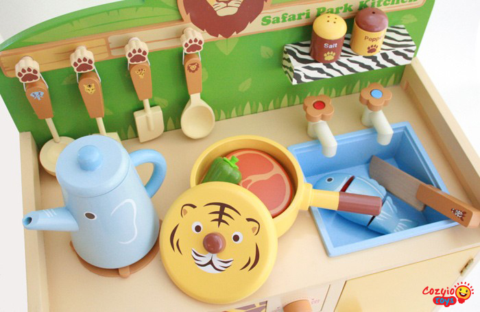 Safari Park Kitchen Playset | Cozyio Toys