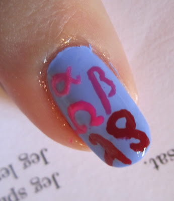 Frk. Fine & Katihh's nail blog: Geeky math nails