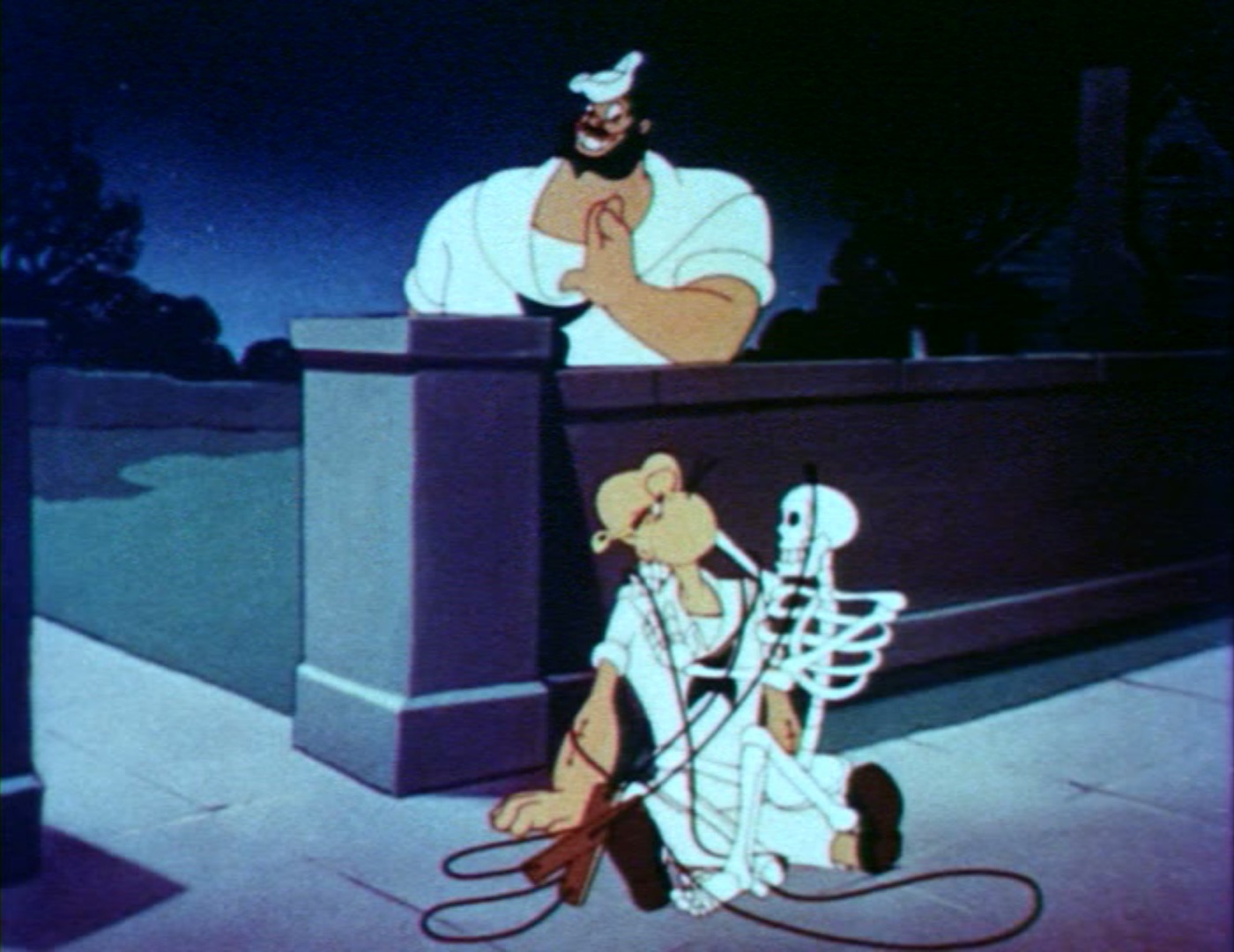 Holiday Film Reviews: Popeye: "Fright To The Finish"