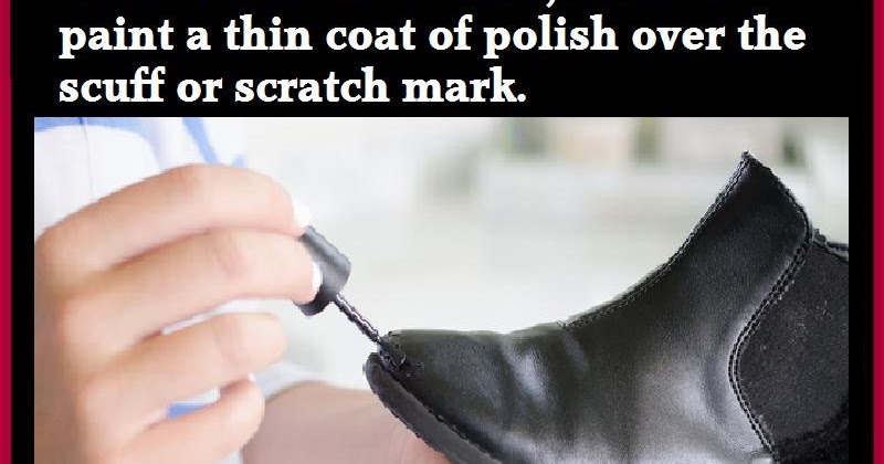 Dollar Store Crafter: How To Prevent Scuff Marks On Your Shoes