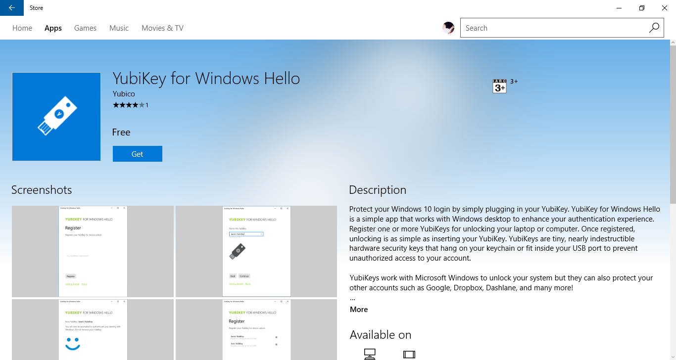 IdM実験室: [Windows Hello]Yubikeyを使ってWindows 10 PCにサインインする