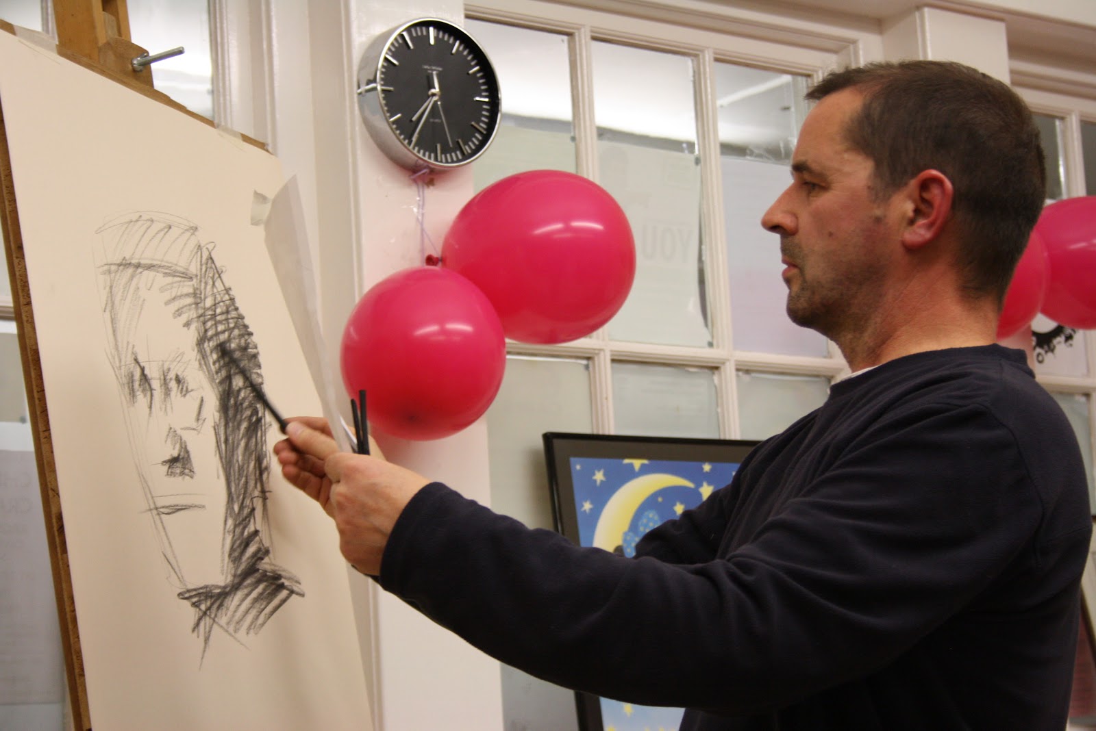 New Cunninghame Art Club: David Reid, portrait artist