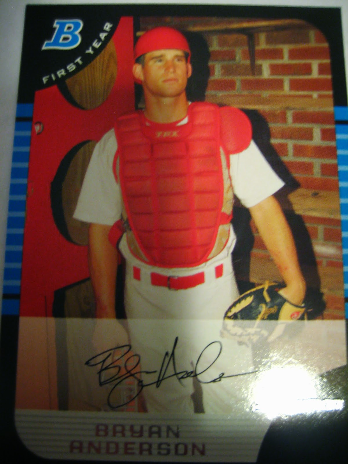 Baseball Cards Come to Life!: Player Profile: Bryan Anderson