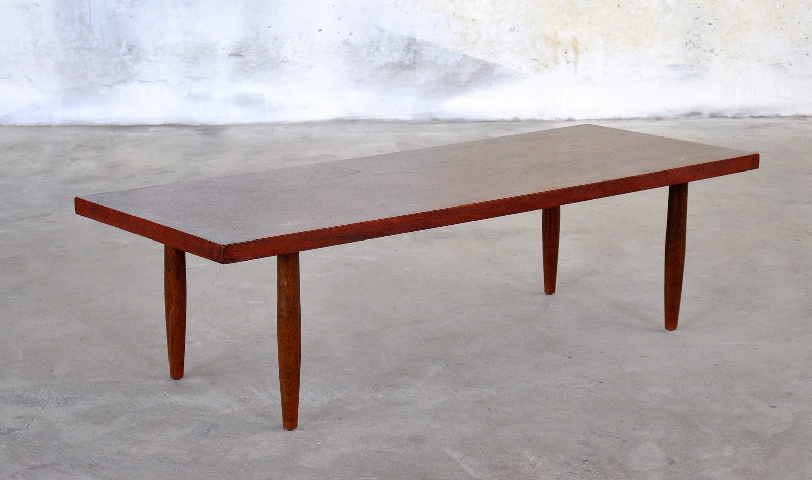 SELECT MODERN: Mid Century Modern Walnut Coffee Table or Bench