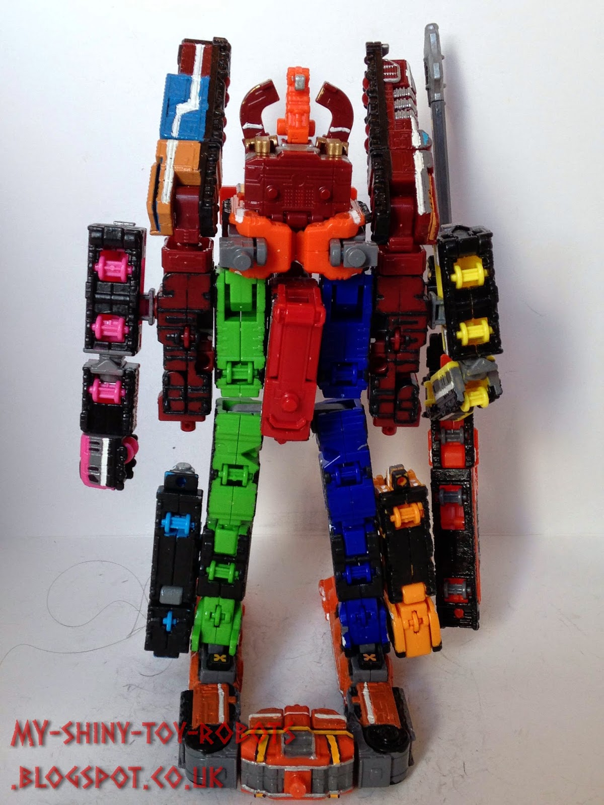 My Shiny Toy Robots: Toybox REVIEW: Ressha Sentai ToQger Minipla Build ...