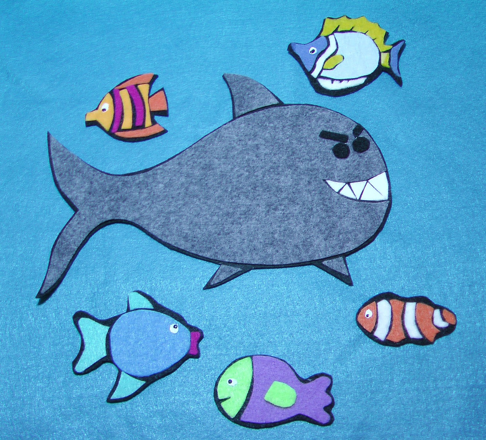 Flannel Board Fun: Five Little Fish
