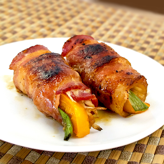 [Japanese Recipes] Enoki Mushroom and Bacon Rolls - All Asian Recipes ...