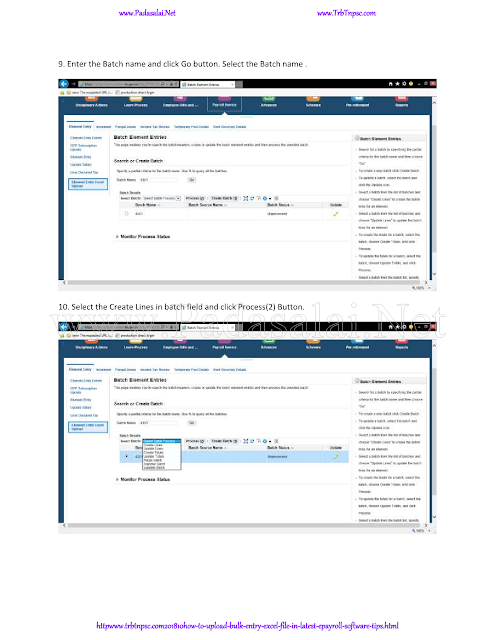 How to upload bulk entry excel file in Latest epayroll software? - Tips ...