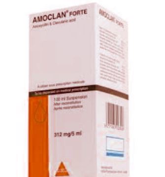 اموكلان لعلاج الالتهابات Amoclan