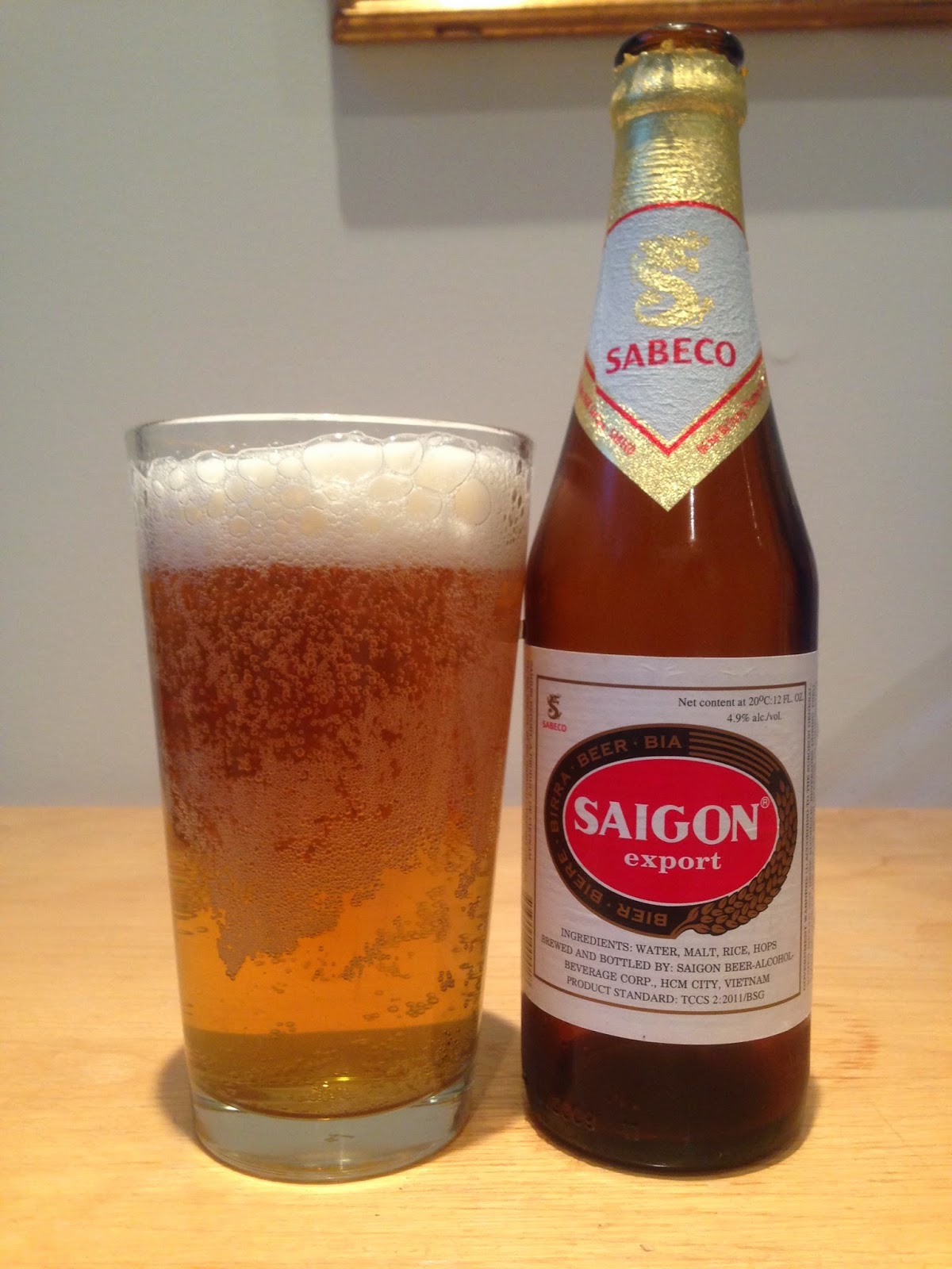 The Best Beer Blog: Sabeco Saigon Export