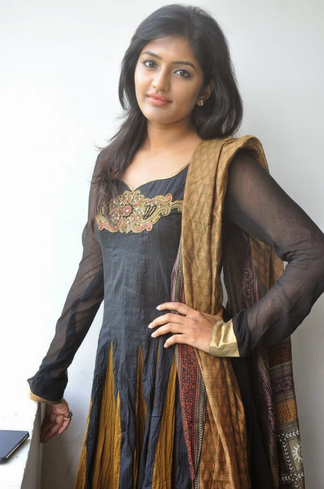 Tamil Actress Eesha Latest Beautiful Churidar Stills - Cine Gallery