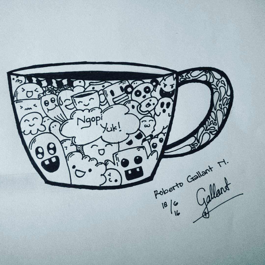 Berto's Blog: Doodle Art (Seni Menggambar Doodle)