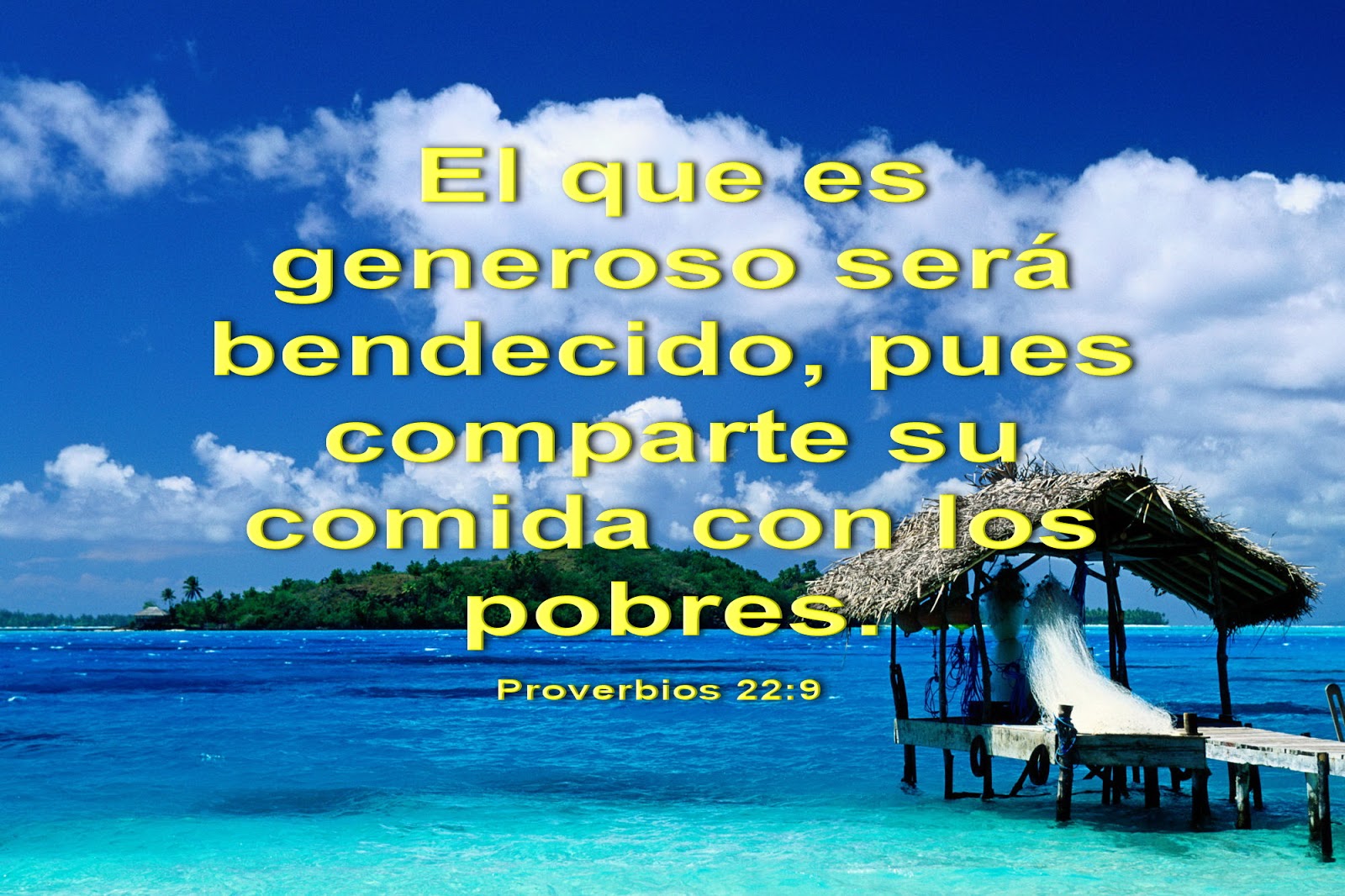 Biblia, paisajes y maravillas: Proverbios 22:9