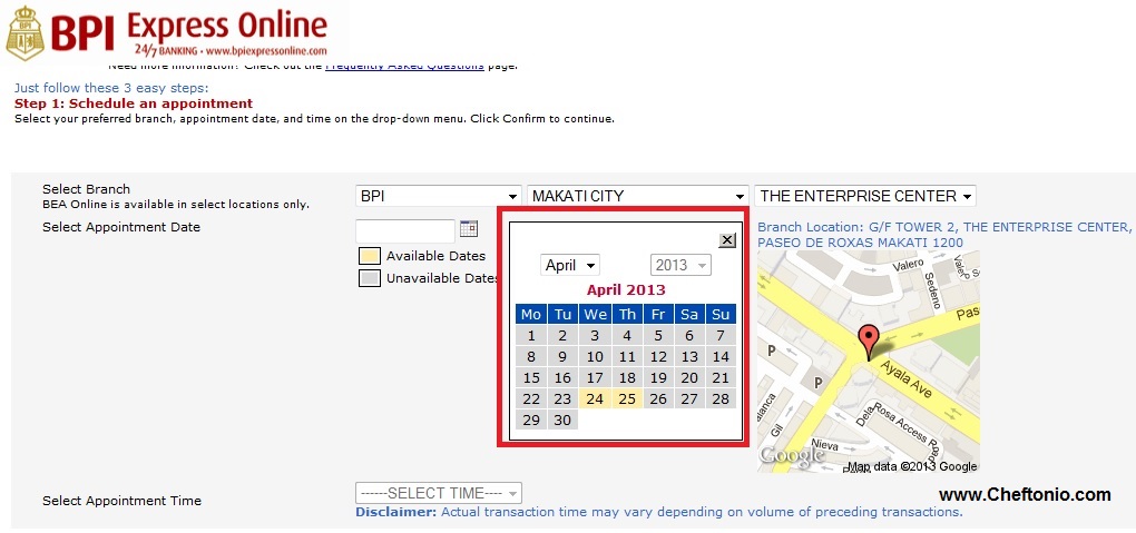 BPI Express Online Services That Can Save You Time ~ Cheftonio's Blog