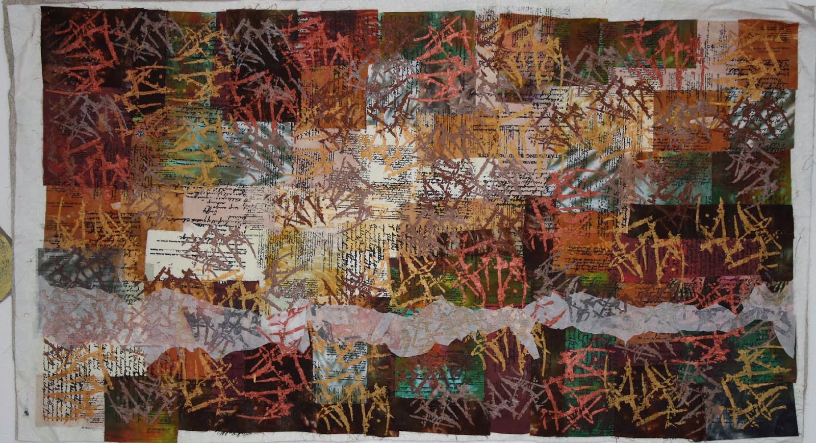 Living and Dyeing Under the Big Sky: My Progress with the Brown Collage