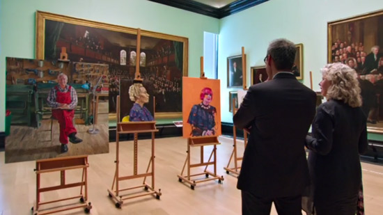 MAKING A MARK: Review: The Final of Portrait Artist of the Year 2018