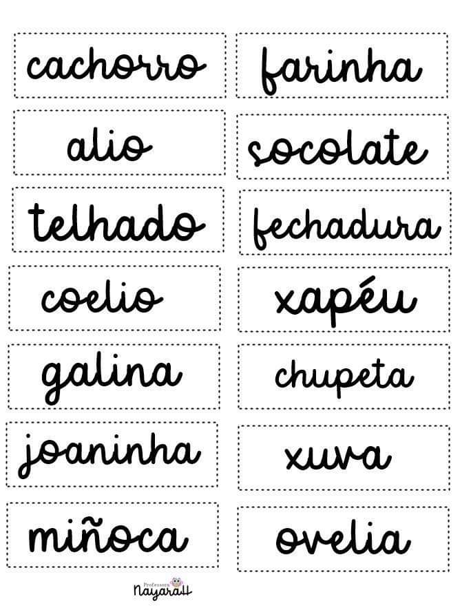 Ortografia Lh ch nh Atividade Infantil ortografia-lh-ch-nh-atividade-infantil