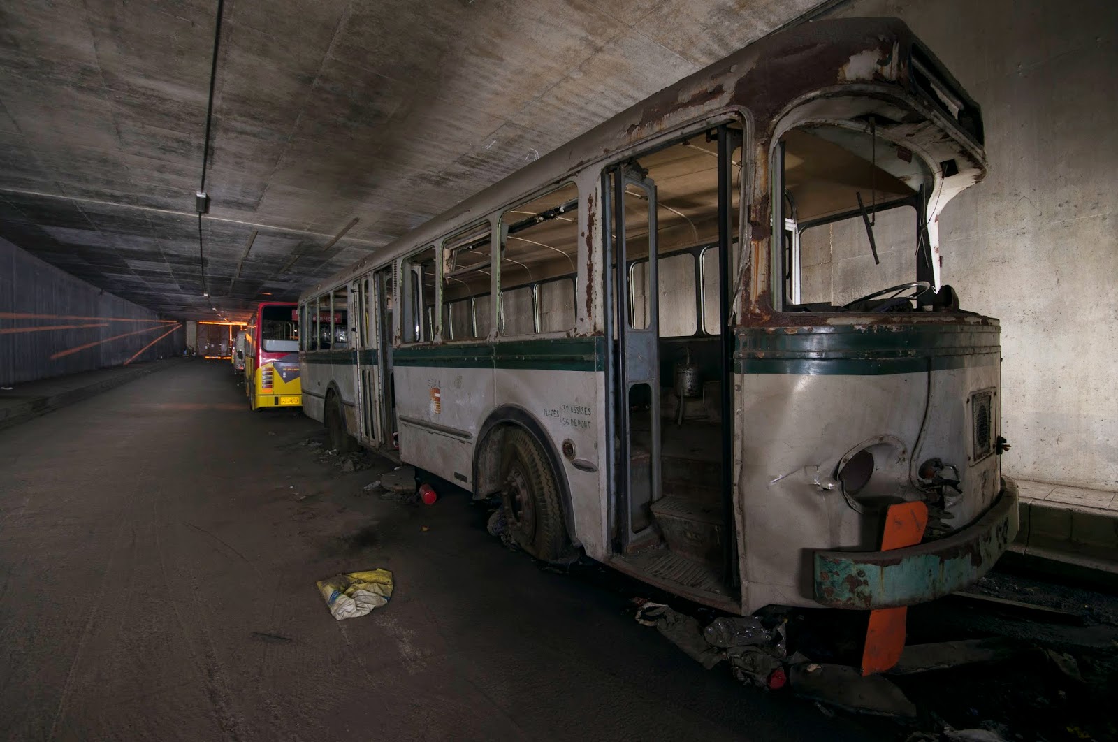 Wevskys Exploration Stuff: Ghost Bus Tunnel 2015