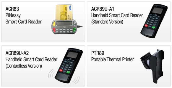 ACS Product Promotions: PIN Pad Smart Card Readers and Terminals (PPDR)