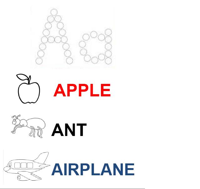 Fun With Tots (Toddlers): Letter A Day!!!!