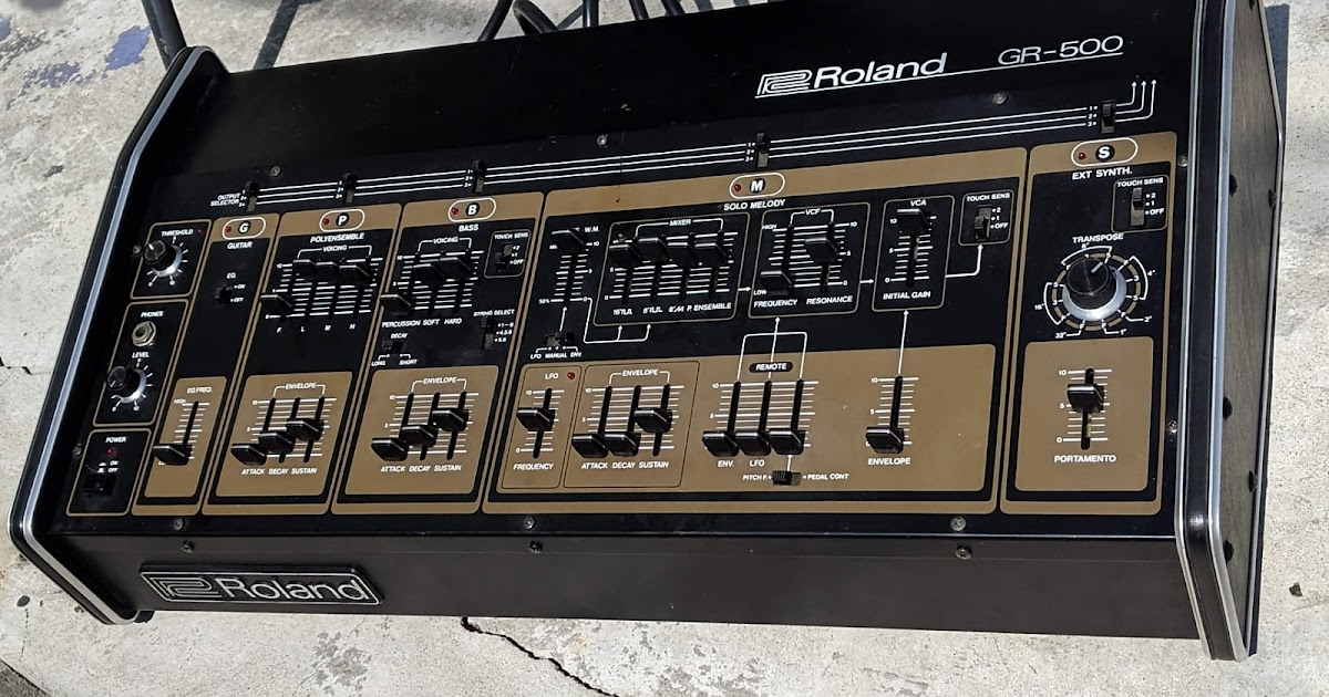 MATRIXSYNTH: Roland GR-500