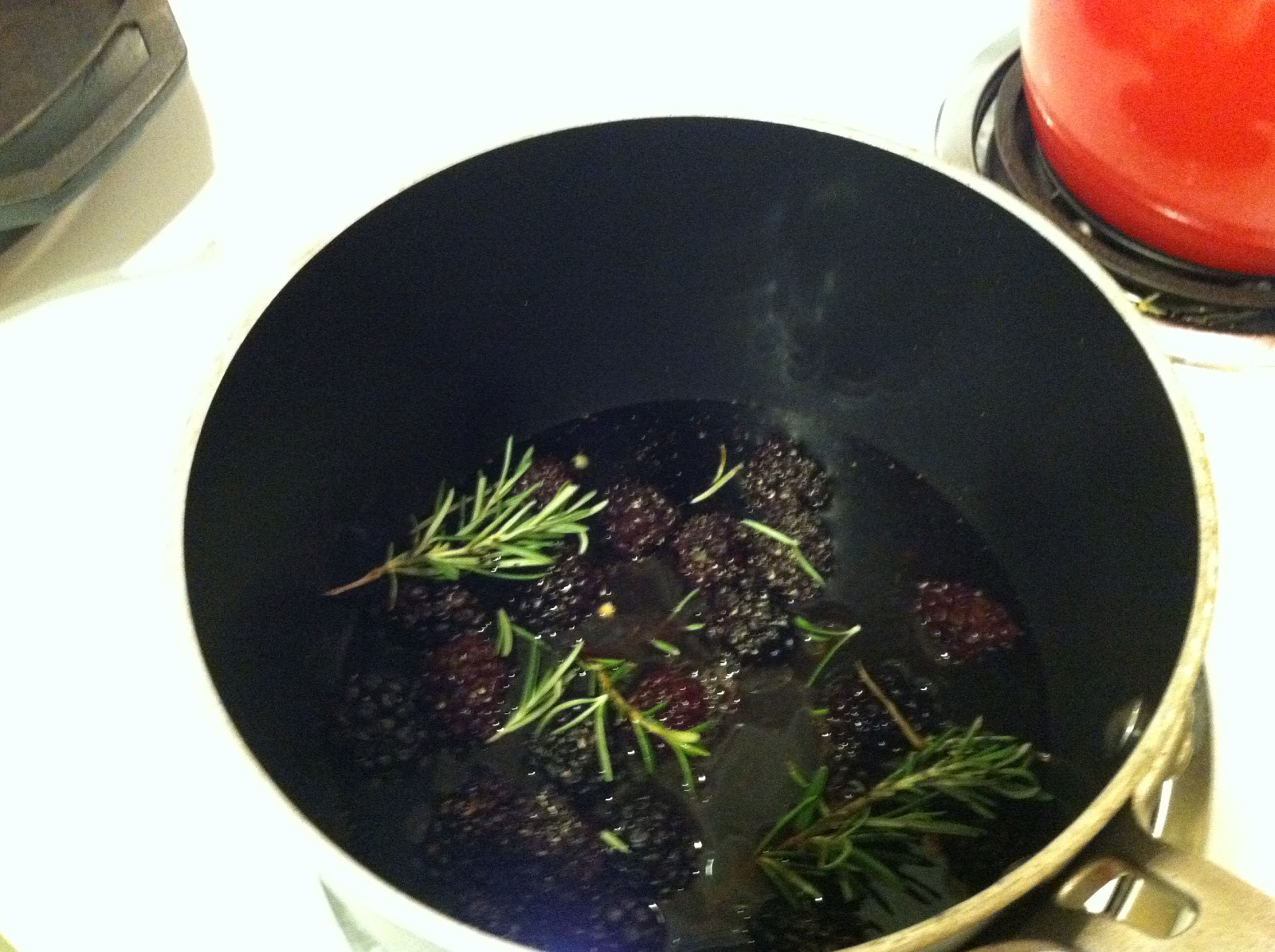 The Unlawful Cook: Bah Bah Blackberry Sauce over Lamb Chops
