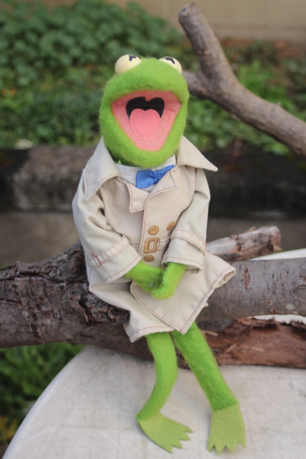 PLANET OF THE DOLLS: Doll-A-Day 2017 #297: Dress Up Kermit