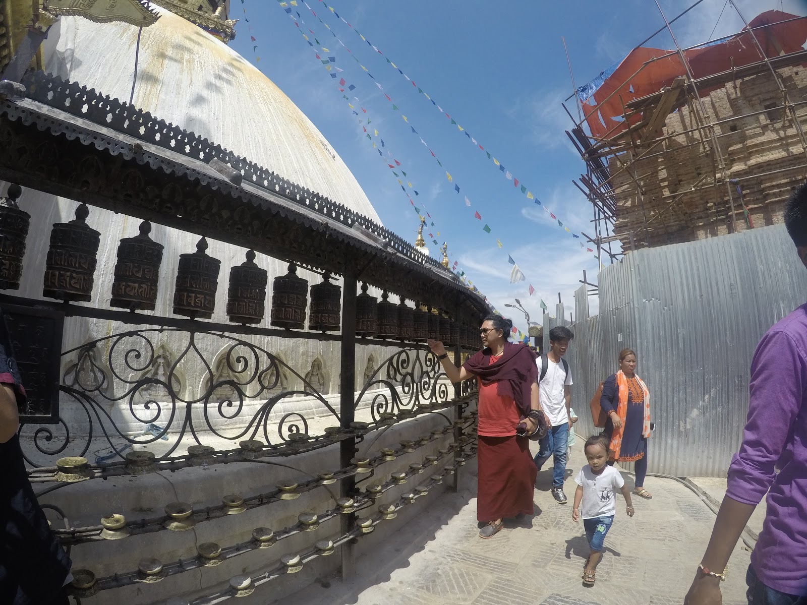 Swayambhunath Stupa; the self arisen Stupa