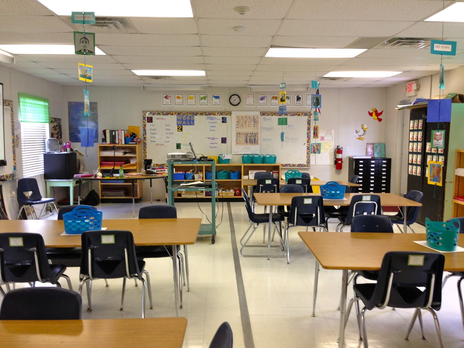Fort Caroline Elementary School Art: Take a TOUR of the FCE Art Studio!!
