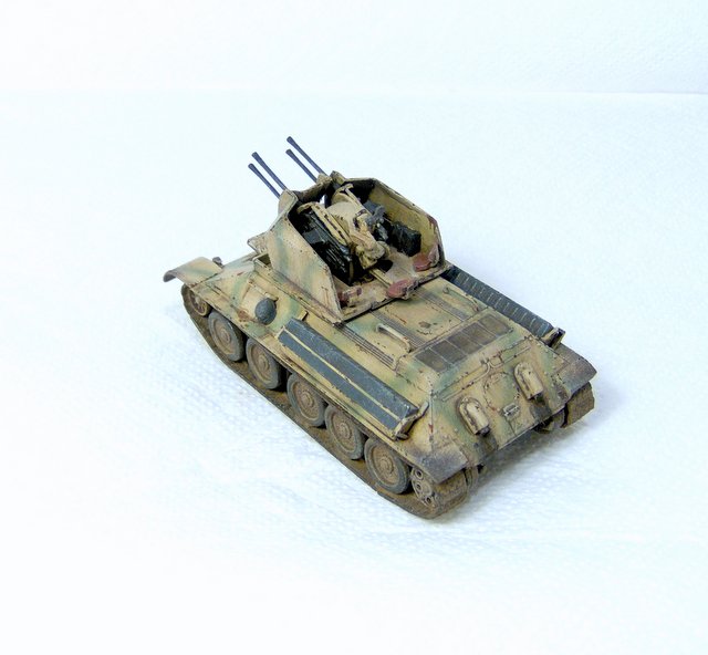 Gulumik Military Models: T-34 with Flak 38 1/72 Military Wheels - Gallery