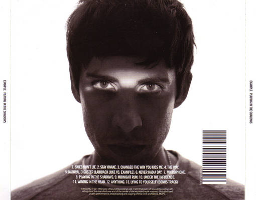 Advanced Portfolio: Example Playing in the shadows Digipak