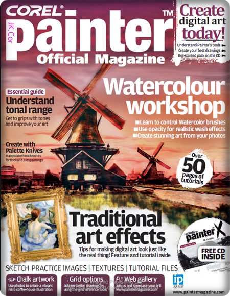 BOOKS N MORE: Corel Painter Magazine issue 15 - Watercolour Workshop ...