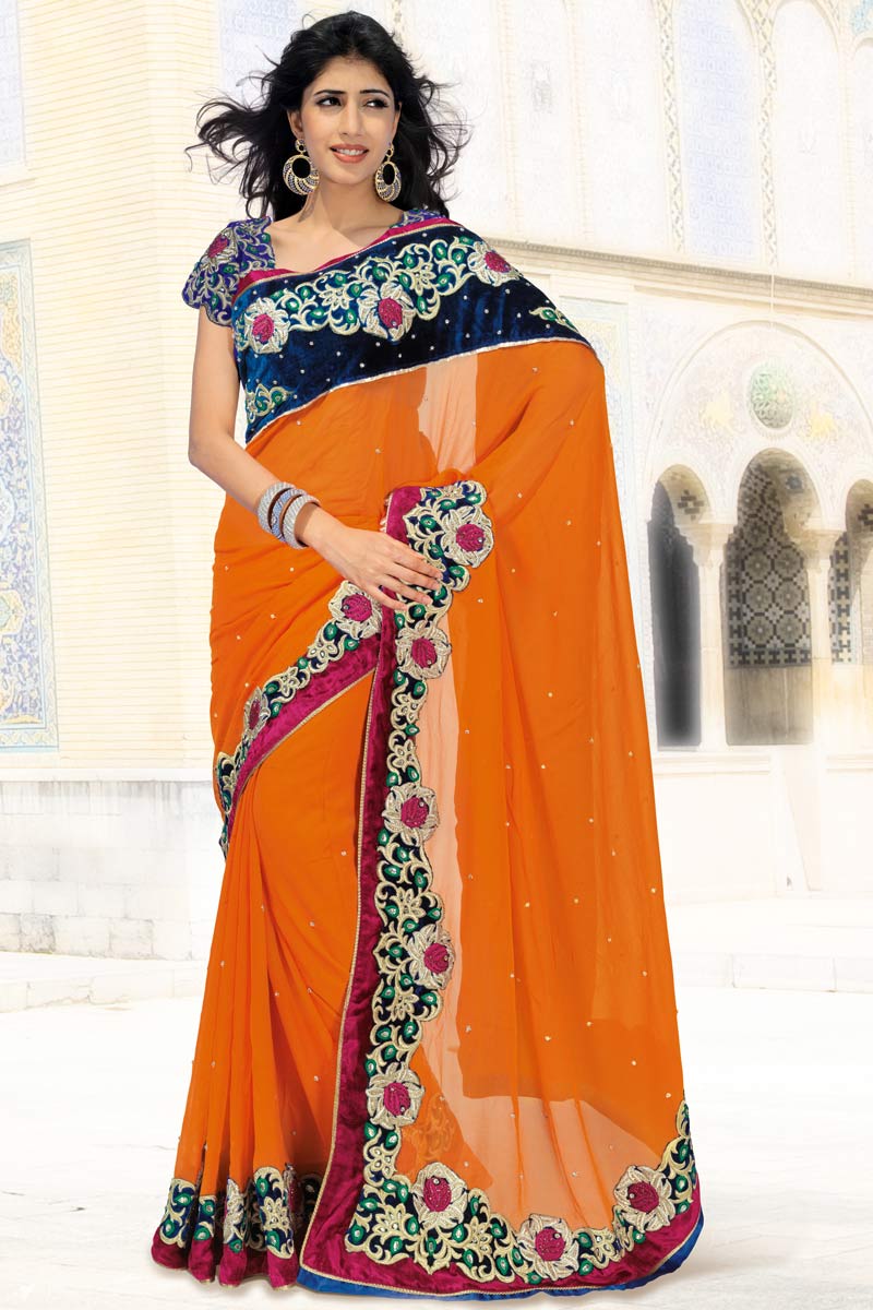 Party Wear Sari - missy lovesx3