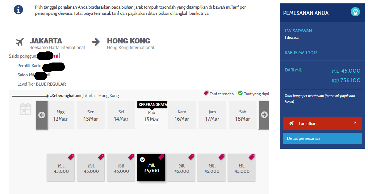 Mewah dengan biaya Murah: Frequent Flyer Battle: Garuda Miles ...