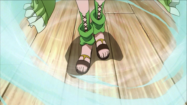 Anime Feet: The Sacred Blacksmith: Aria