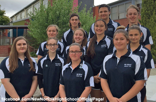 New Norfolk NEWS: NNHS student leaders introduced