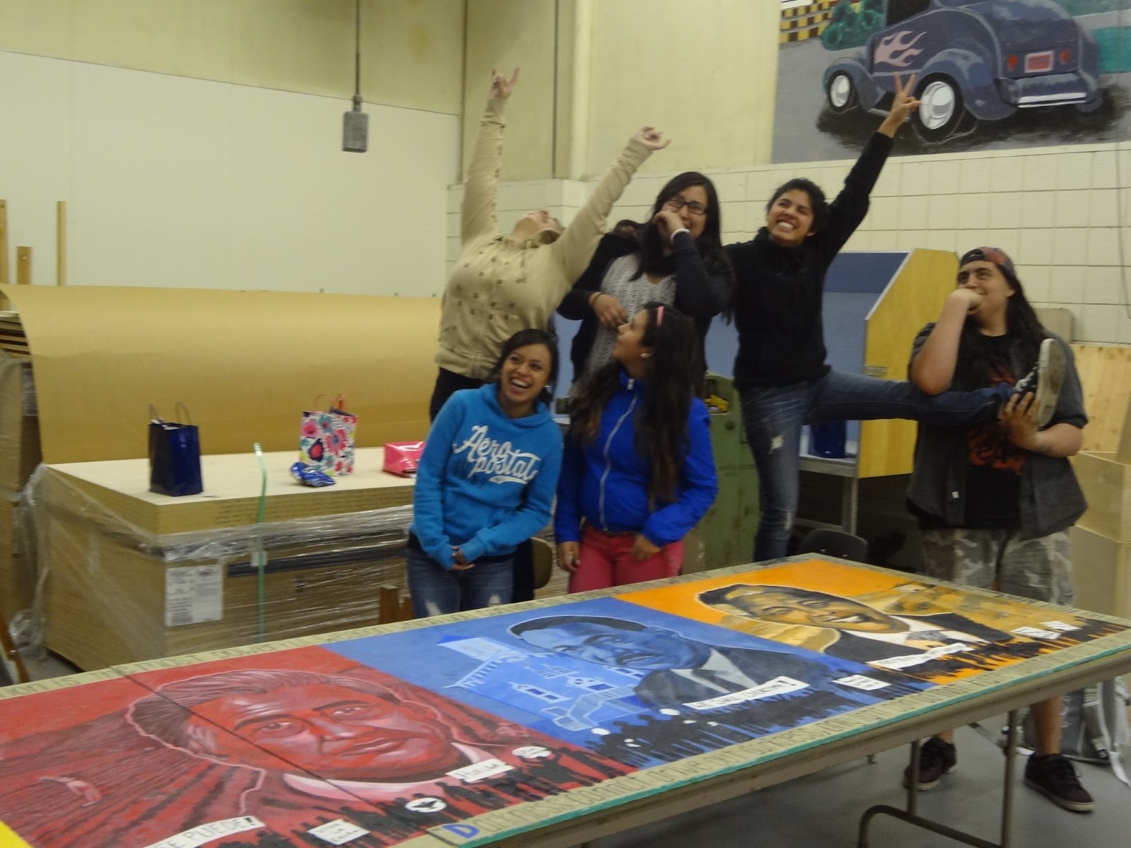 The Talking Walls: JCHS Civil Rights Mural - FINISHED!