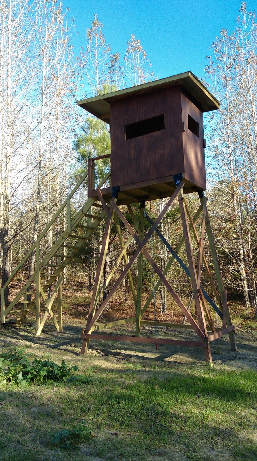 A Dixie Lady Deer Hunter: Hunting Stand On The Land