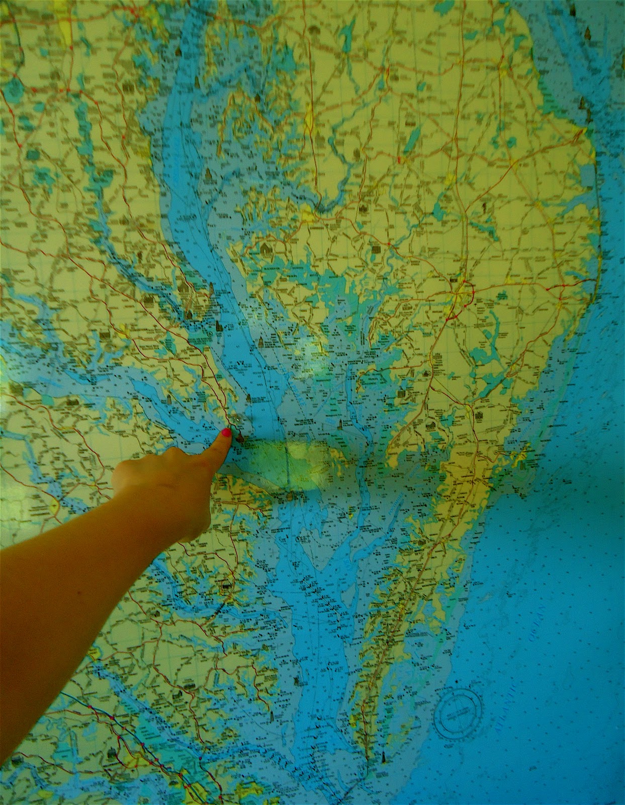 rowhouse HOME: weekend escape: scotland, maryland