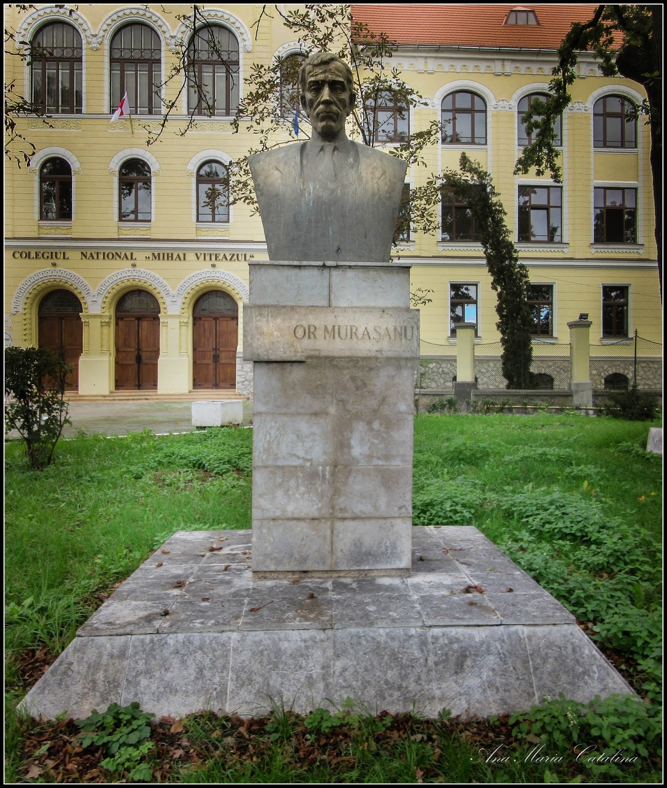 Lumea văzută din Turda: Turda - Bustul lui Teodor Murășanu - Str. Dr ...