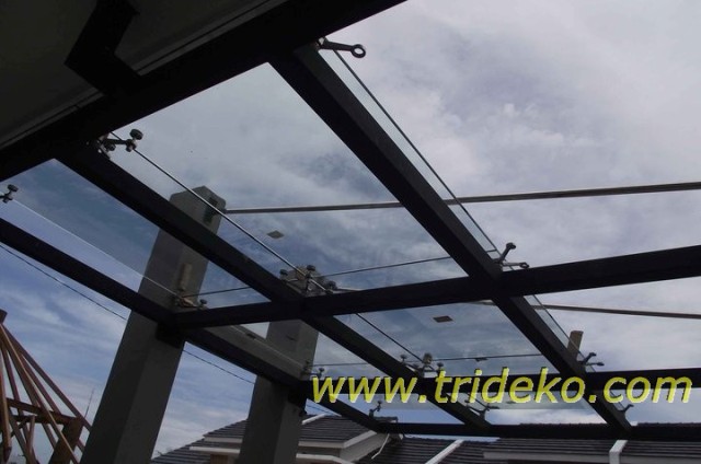 kanopi kaca, canopy kaca, spider kaca, atap kaca, canopy kaca spider ...