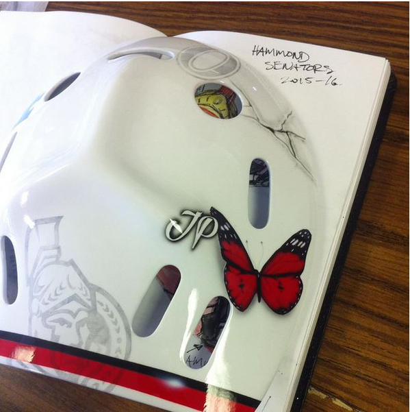 I Love Goalies!: Andrew Hammond 2015-16 Mask