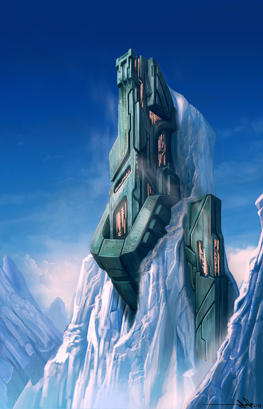 NADJ Illustration: Alien base