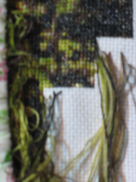 Reading and Stitching: How to Park Threads