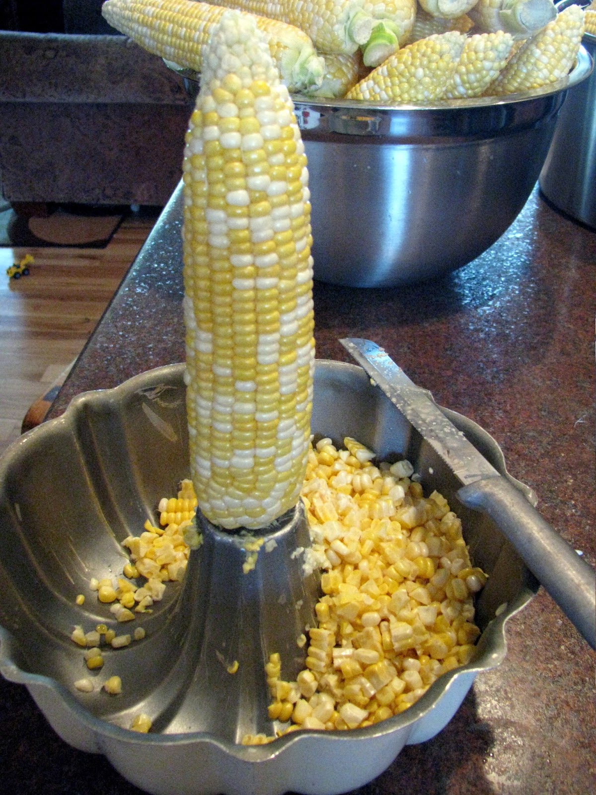 CAMP HOMESCHOOL: Delicious Frozen Sweet Corn